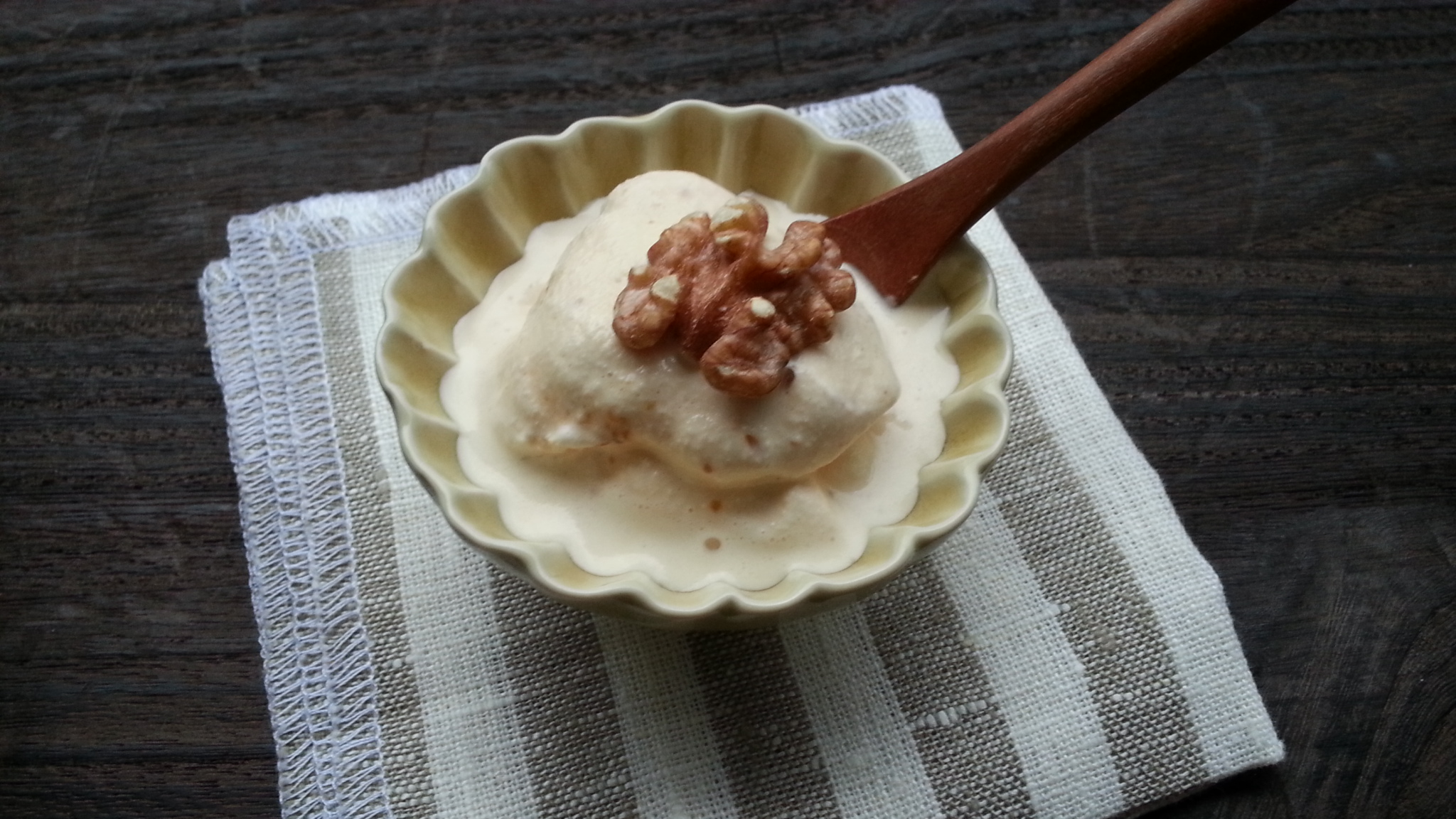Miso Walnut Ice Cream – KitchenNippon