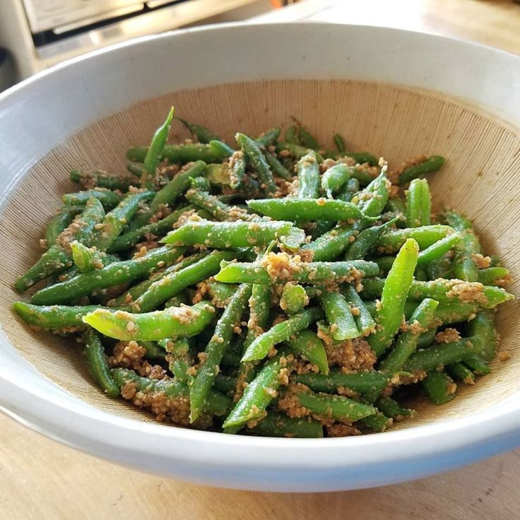 String Bean With White sesame Salad – KitchenNippon